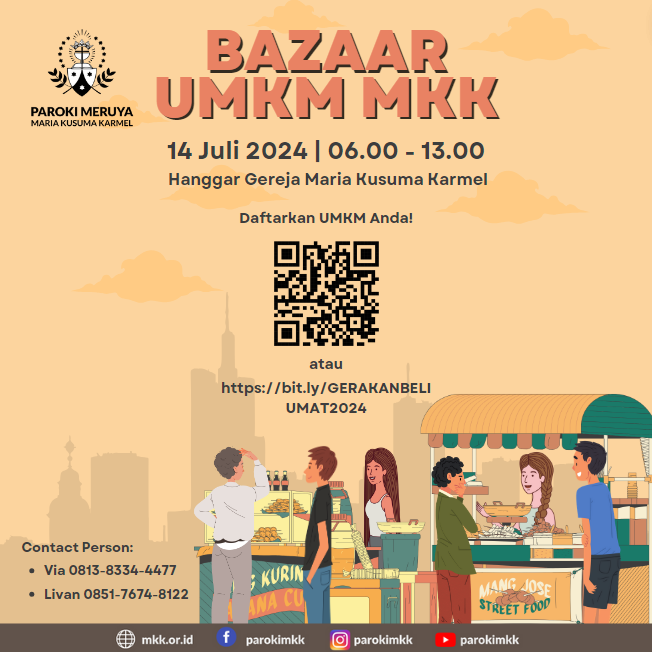 Bazaar UMKM MKK 2024 | Gereja Maria Kusuma Karmel
